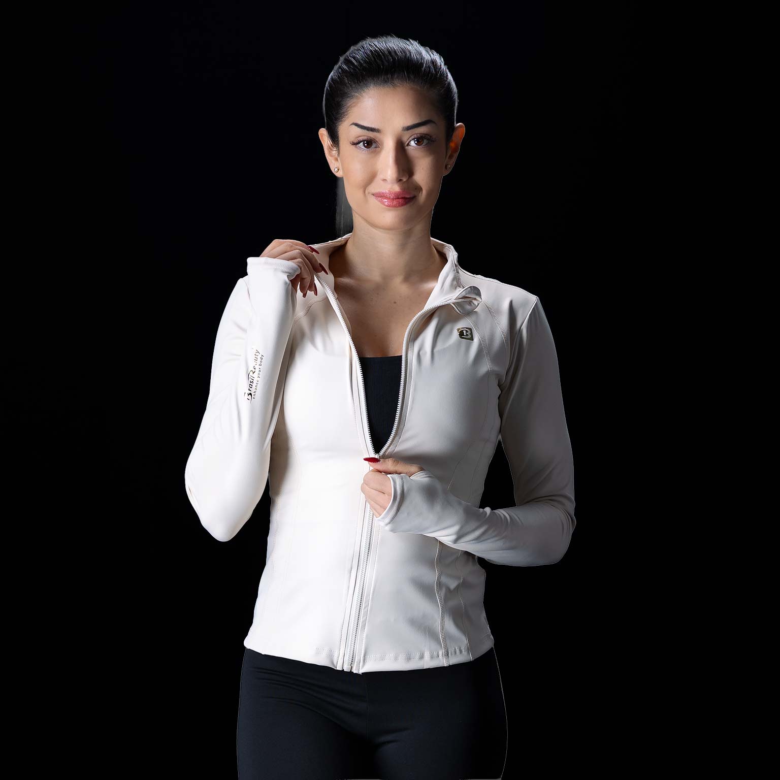 BRASIL BEAUTY Isabella Define Jacket - Ivory Pearl - Gazoz